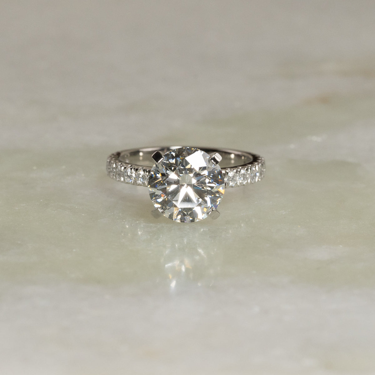 SOLITAIRE ALLIANCE DIAMOND RING - 2.4ct | Fri fragt ved 249,- – Sisi ...