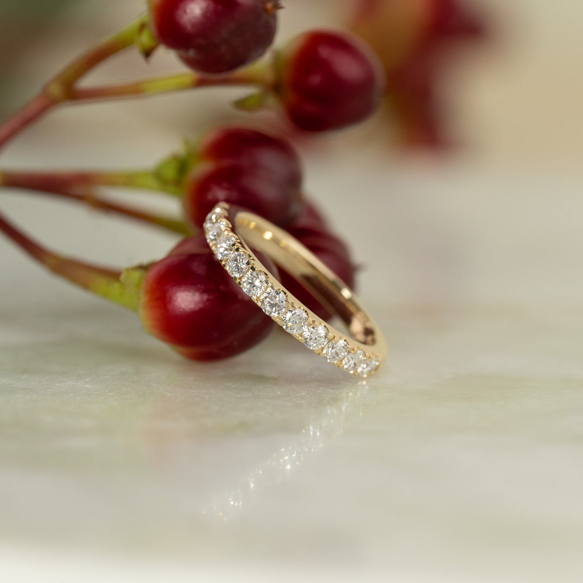 ALLIANCE LAB-DIAMOND RING - 0.7ct - YG | Fri fragt ved 249,- – Sisi ...
