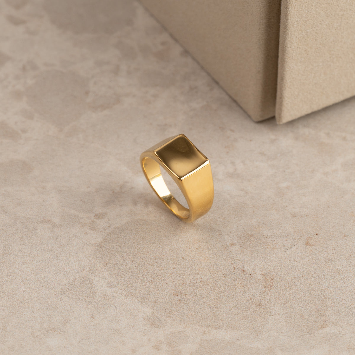 MAE GOLDEN SIGNET RING | Fri fragt ved 249,- – Sisi Copenhagen
